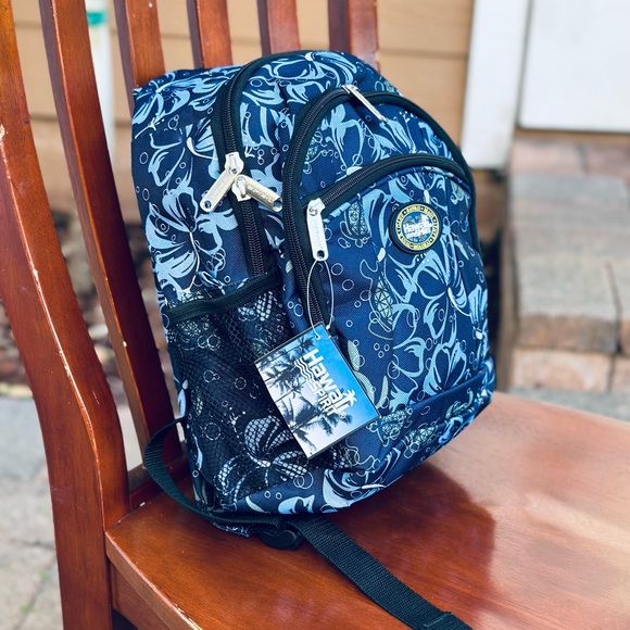 Hawaii Spirit | Bags | Hawaii Spirit Mini Back Pack Blue Nwt | Poshmark